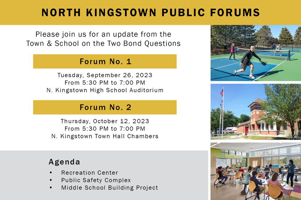 North Kingstown Public Forums | Wickford Middle School